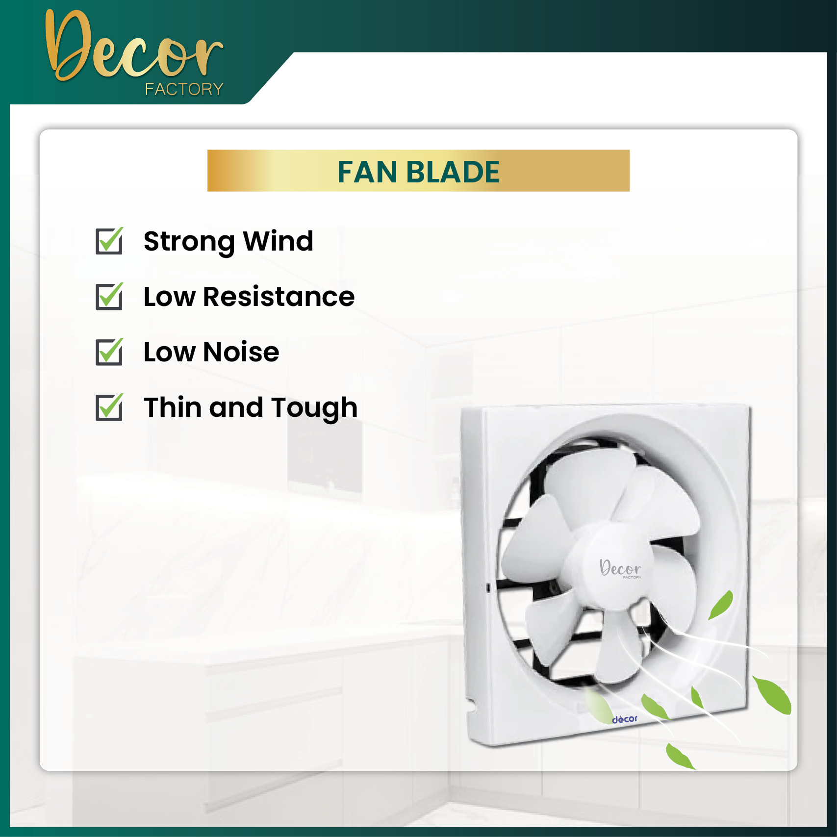 Exhaust Fan 6” 8” 10” 12” Wall Exhaust Fan Ceiling Exhaust Fan Ekzos ...