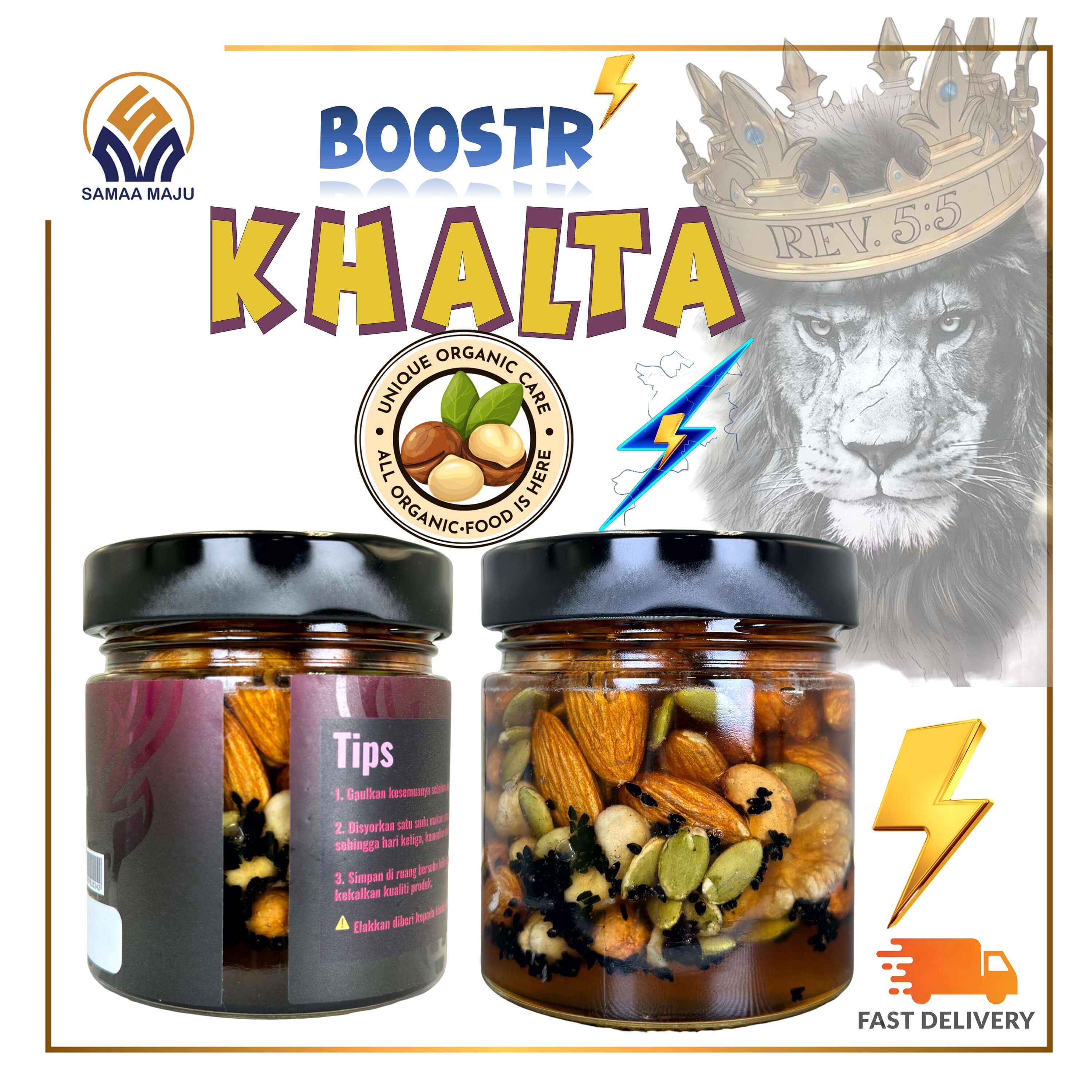 KHALTA BOOSTER 300G Combo GET FREE GIFT BOX KURMA MIX 100G | Shopee ...