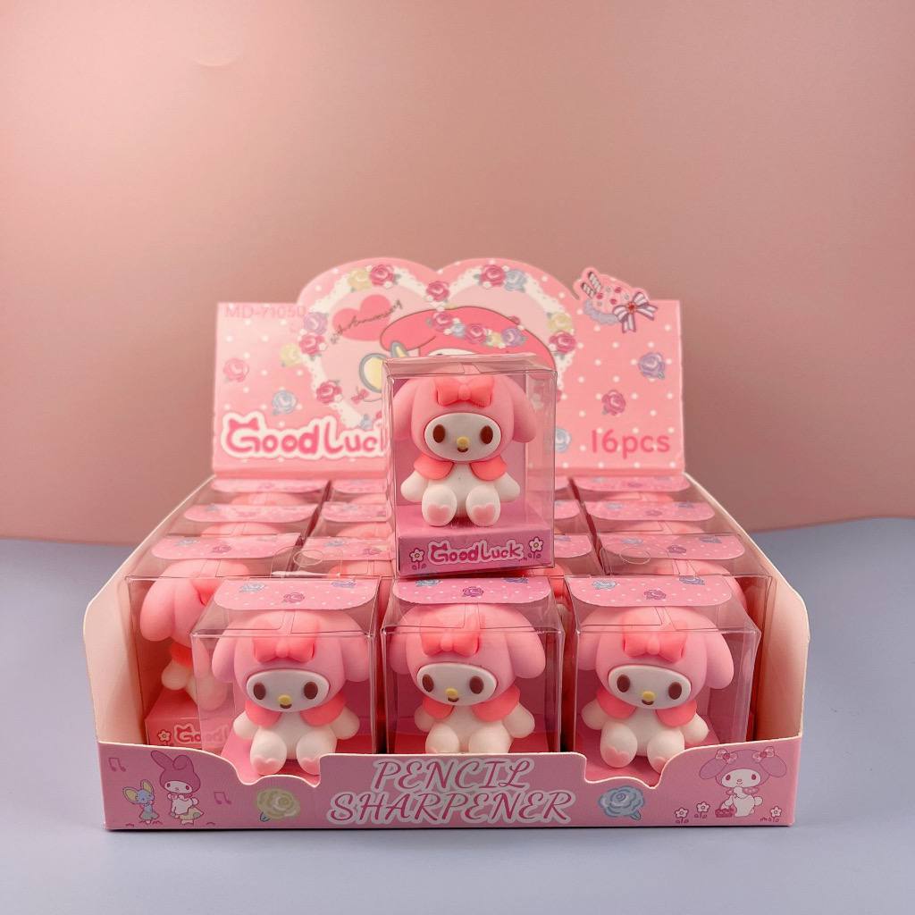 Little Baby 1pc Cartoon Pencil Sharpener Sanrio Sharpener Kuromi Melody ...