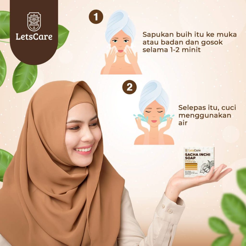 LETSCARE Sabun Sacha Inchi Soap ANTI AGE 80G💯ORIGINAL *FREE GMEELAN ...