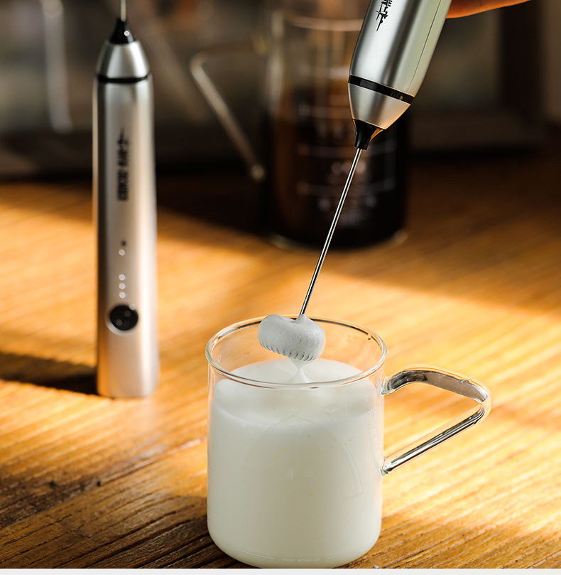 MHW-3BOMBER Powerful Milk Frother Foam Machine Stainless Steel Electric ...