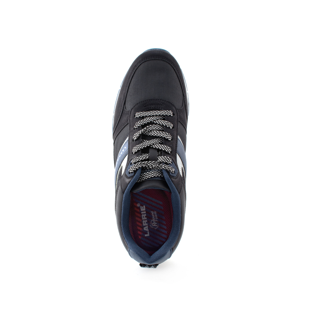 LARRIE Kasut Lelaki Hitam Outdoor Platform Kasual Sneakers 582407-TB1SV ...