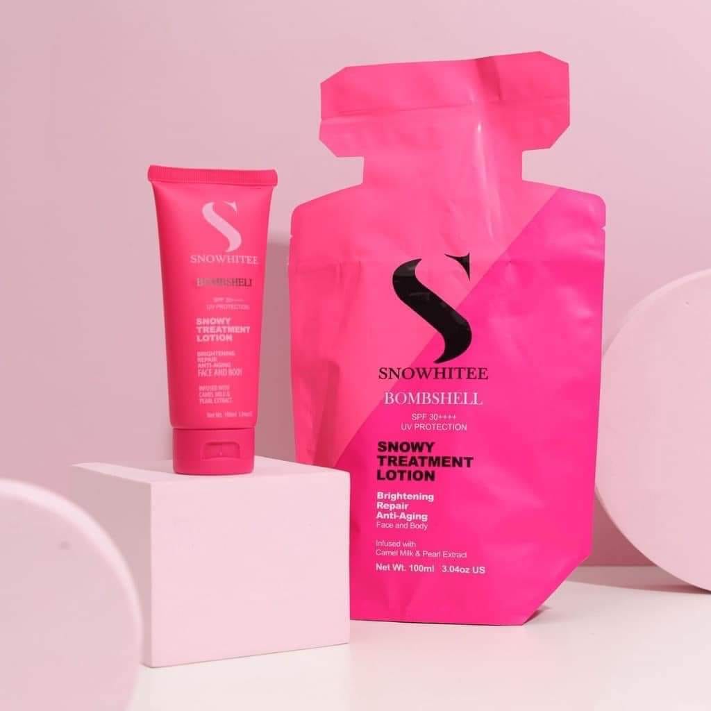 BOMBSHELL - SNOW WHITE SNOWY LOTION ORI 💯 | Shopee Malaysia
