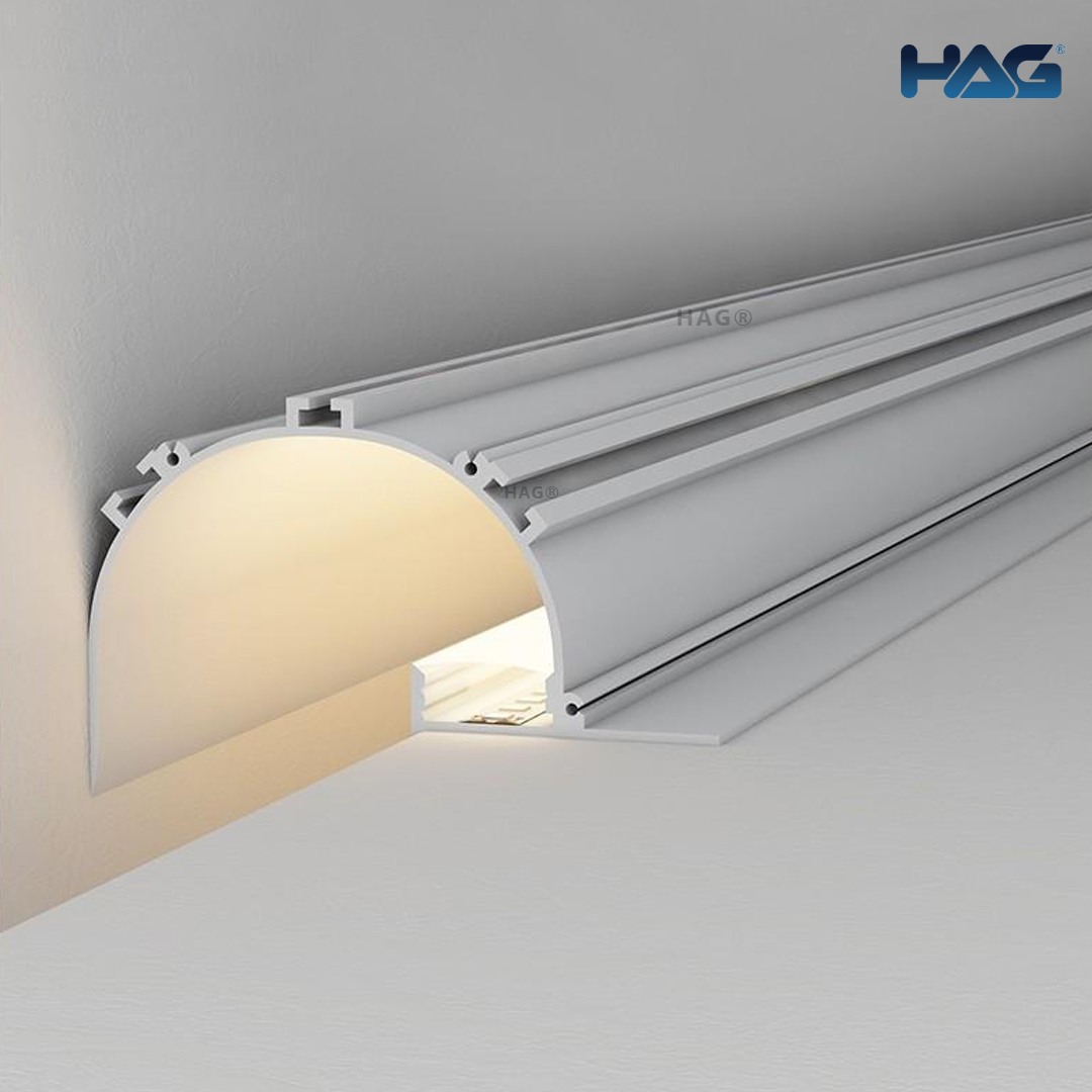 HAG® 3M Aluminium Strip Light Casing (Curve) | Shopee Malaysia