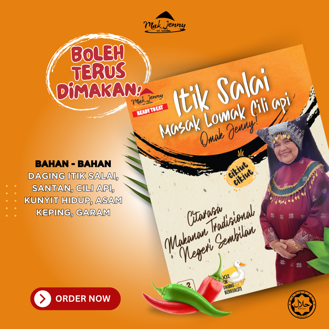 Sambal Omak Jenny | Itik Salai Masak Lomak Cili Api (READY TO EAT ...