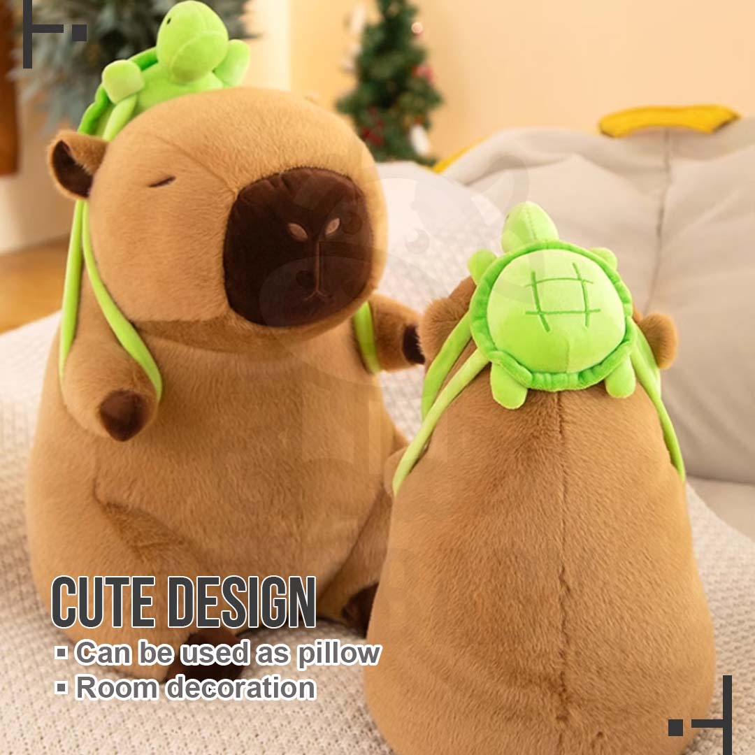 ⭐Moo Baby Patung Capybara Plush Toy Cute Capibara Plushie Toy Anak ...