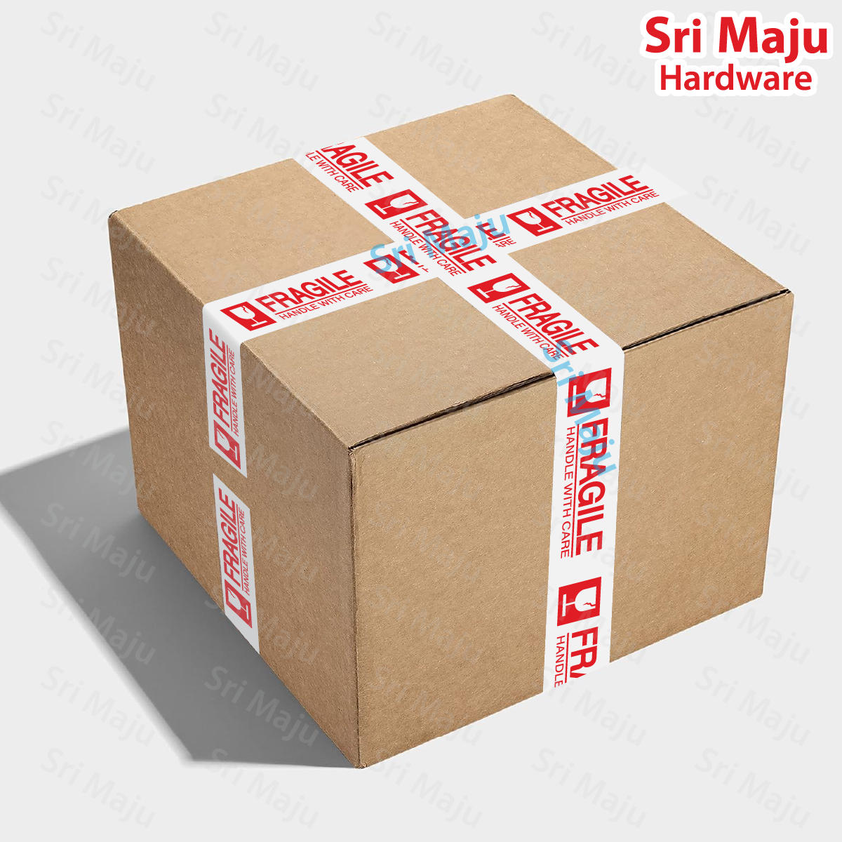 MAJU Quality Fragile OPP Tape 48mm 50 Meter Packaging E Commerce Carton ...