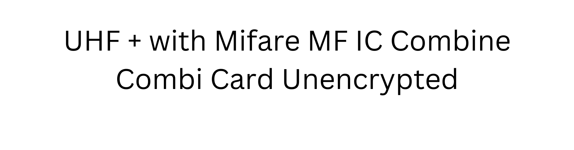 Guardhouse Barrier Gate UHF 915MHz + Mifare MF IC 13.56MHz Combine ...