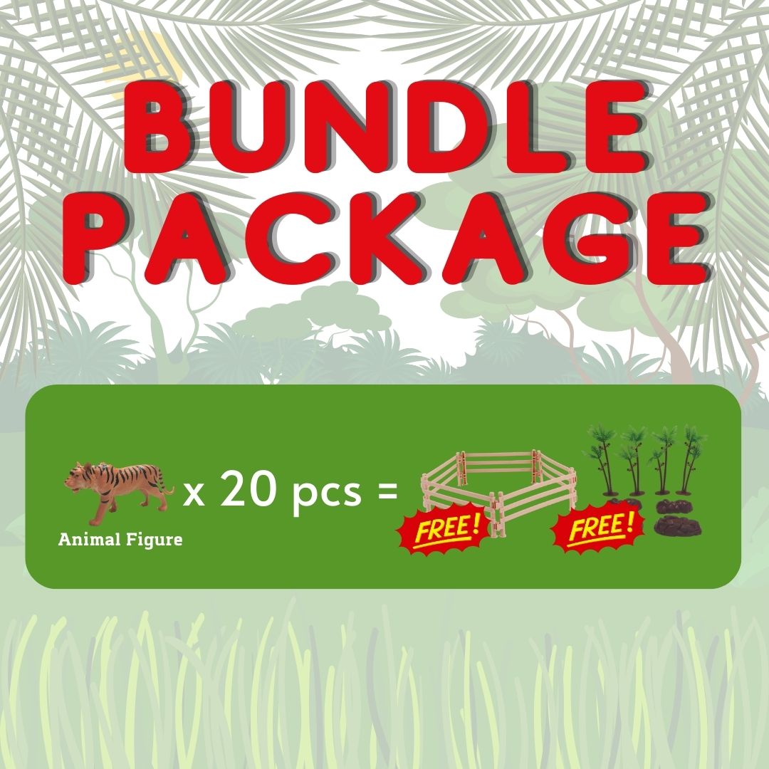 Animal Figure Toy Collection Set Pocket Size for kids Realistic ...