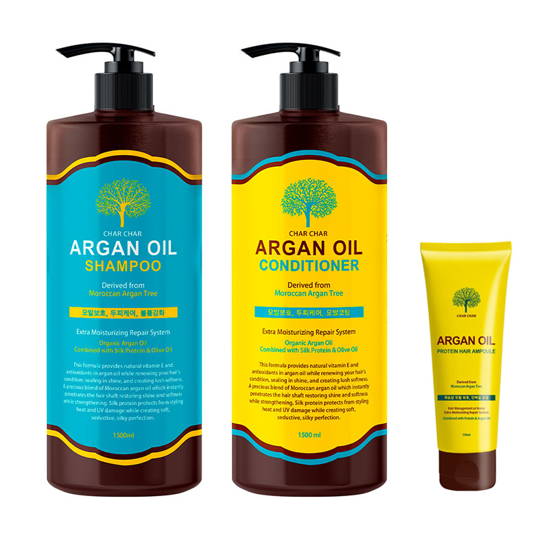 [Bundle Set] Evas Char Char Argan Oil Hair Care & Body Care 3pcs ...