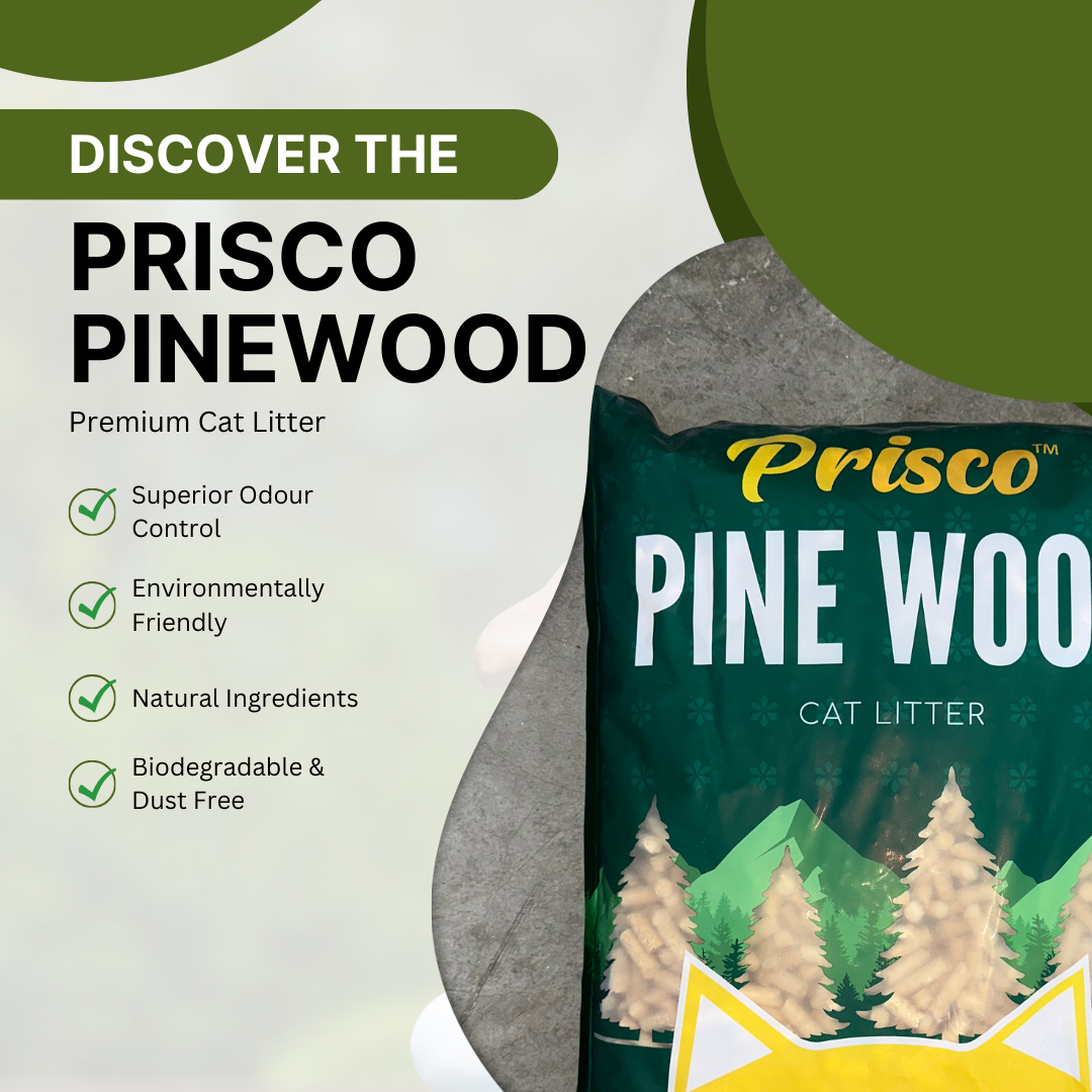 Prisco Pinewood Cat Litter 5kg (Odour Control/ Dust Free) | Shopee Malaysia