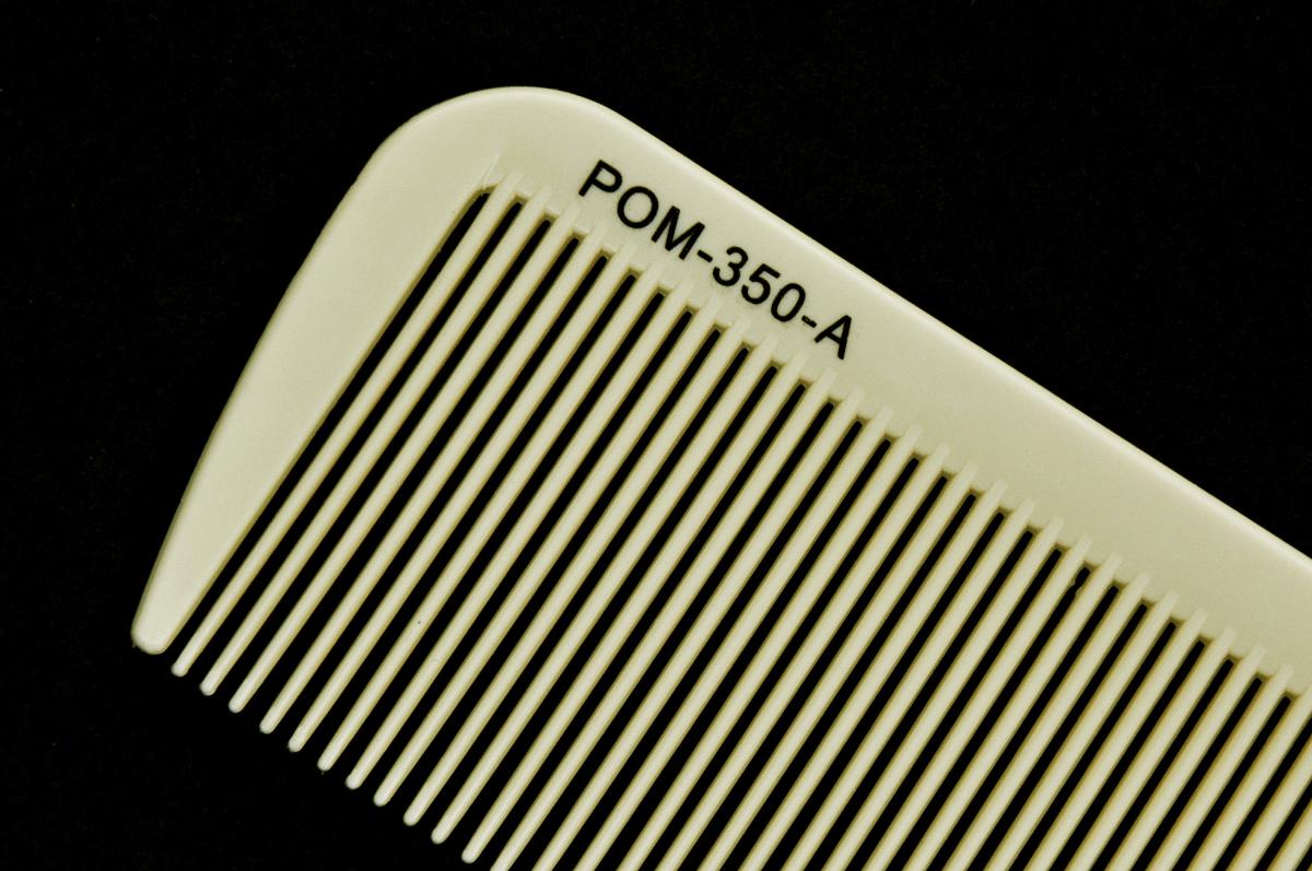 180 ℃ Heat-resistance POM-350-A Handle Comb Taiwan FAWEIO/Sisir dengan ...