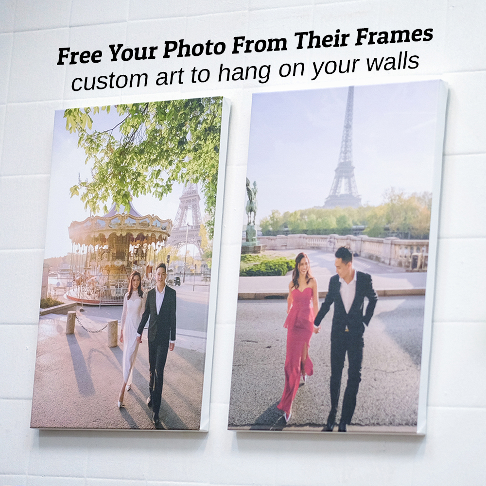 Photo Canvas Prints | Personalised Canvas Prints | Wood Frame | Wall ...