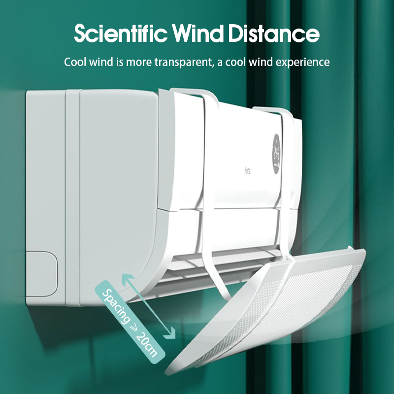 Air Conditioner Windshield Adjustable Prevent Direct Wind Air Baffle ...