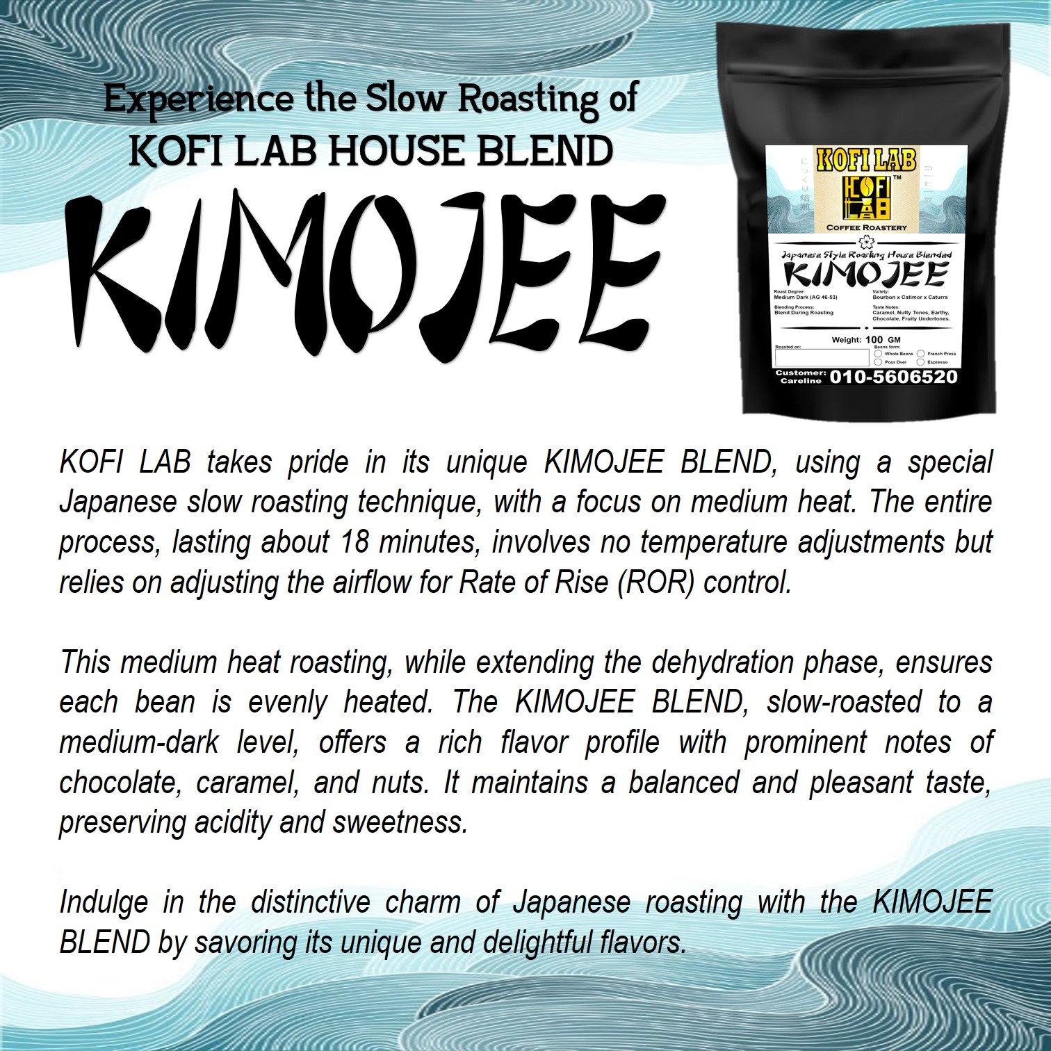 KIMO-JEE BLEND | KOFI LAB | HALAL Certified | Fresh Roasted Coffee Bean ...