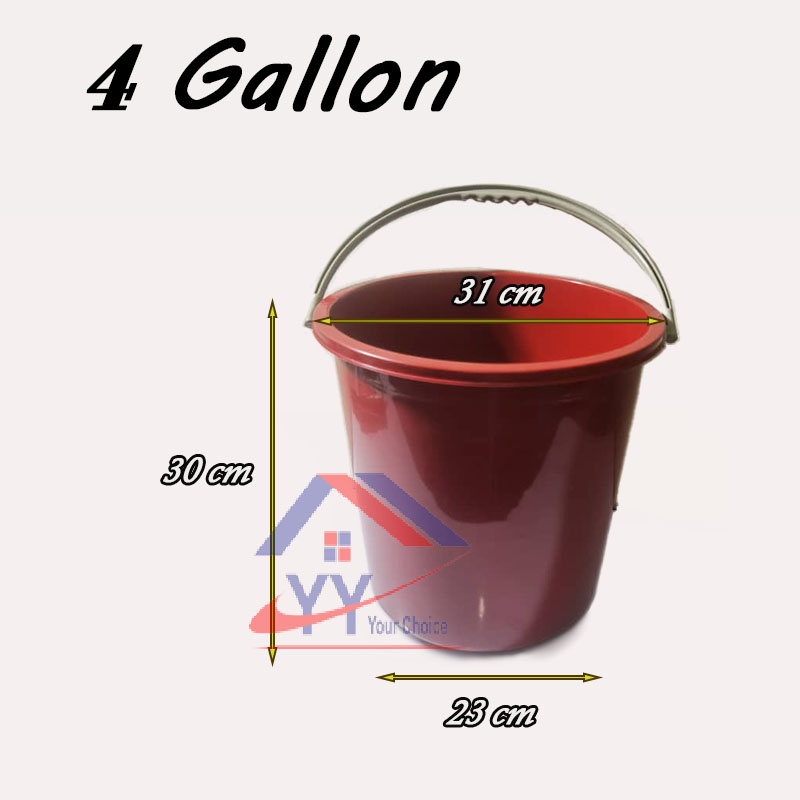 3-5 Gallon Plastic Water Pail/ Plastic Water Bucket/Tong Plastic/Tong Air/Plastic Pail/Baldi Air ...