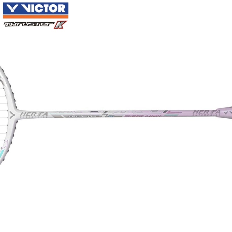 VICTOR Thruster K 8L 4UG5 / 5UG5 Badminton Racket Max Tension 30LBS TK ...