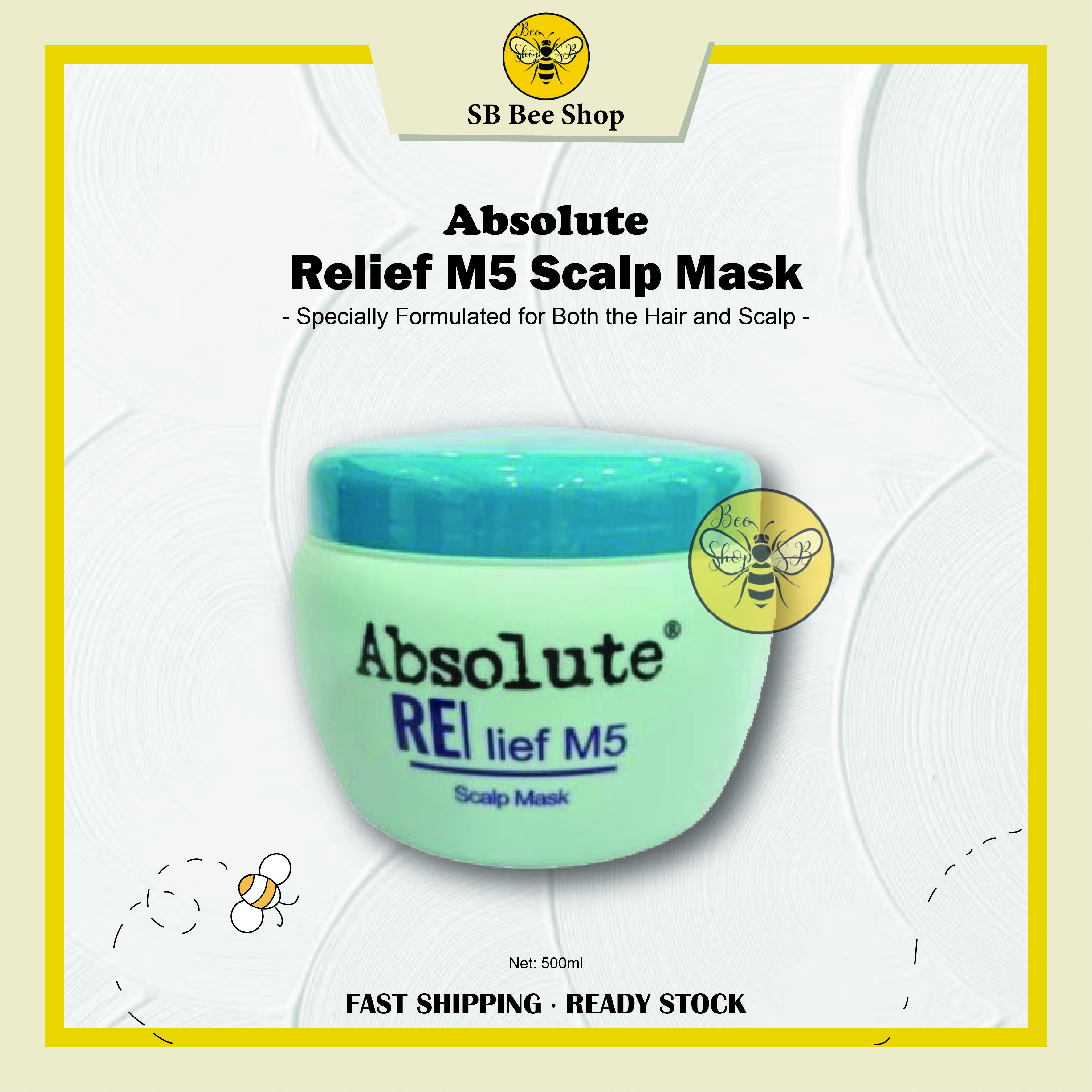 Absolute Relief M5 Scalp Mask 500ml头皮冰凉发膜 | Shopee Malaysia