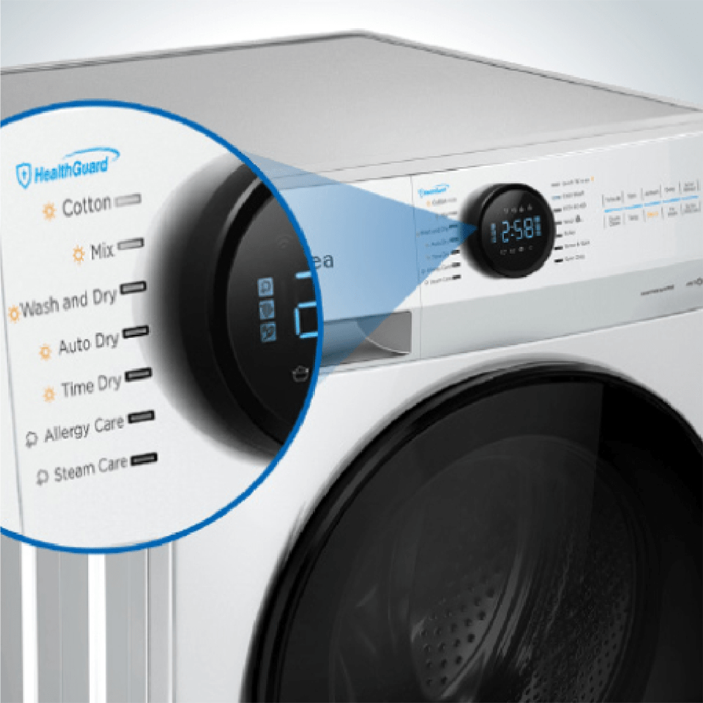 [COMBO SET] Midea 8.5KG Inverter Front Load Washer MF100W85B & 7KG ...