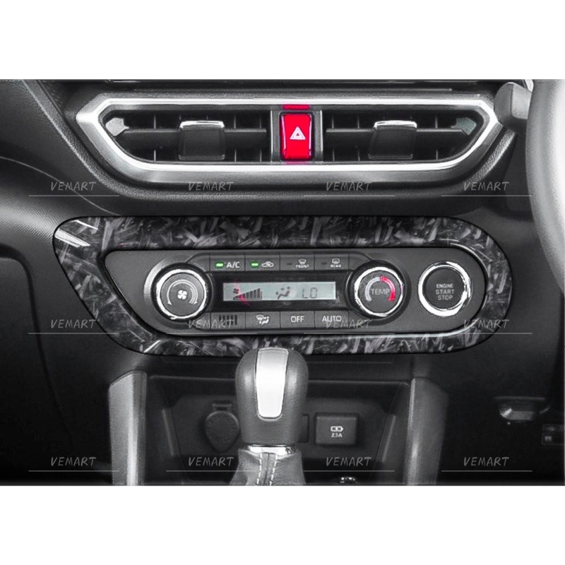 Vemart perodua Ativa car forged Carbon interior exterior accessories ...