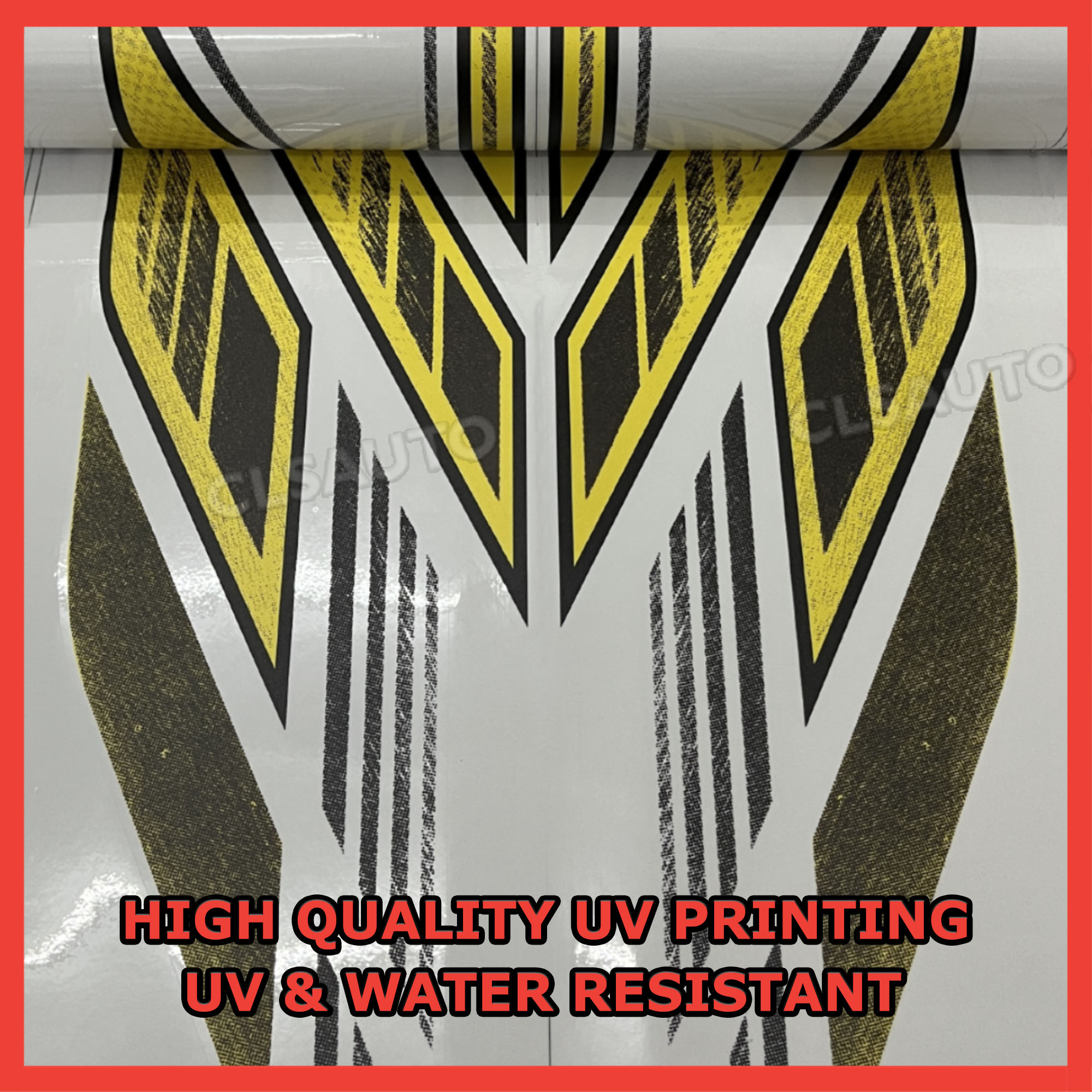 Toyota Hilux Revo Body Sticker Set Design 10 Automotive Accessories ...