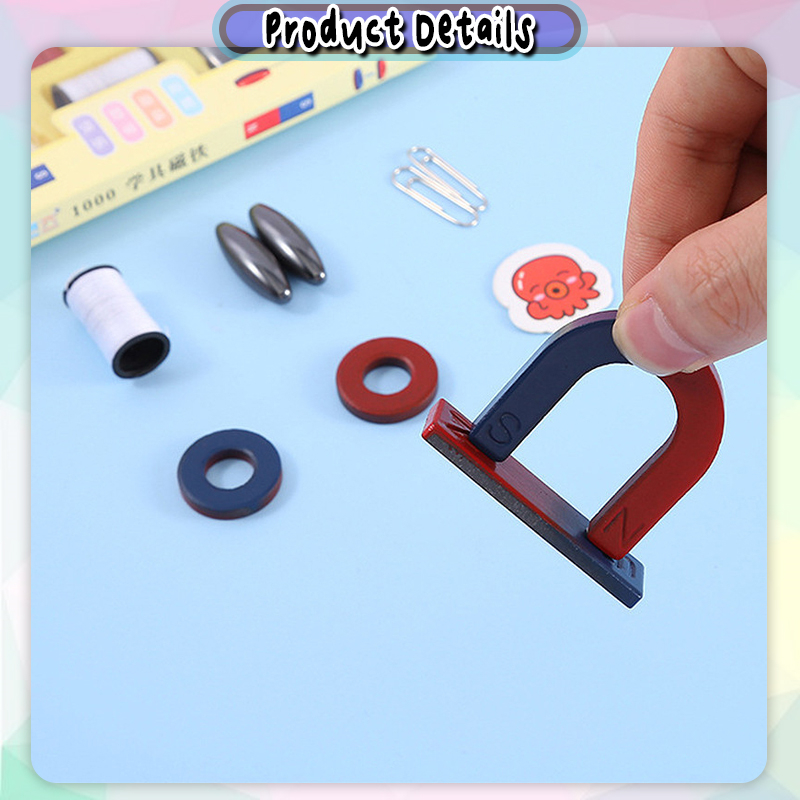 [Happy Kids] Magnet for Kids Magnet Play Set Experiment Physics ...