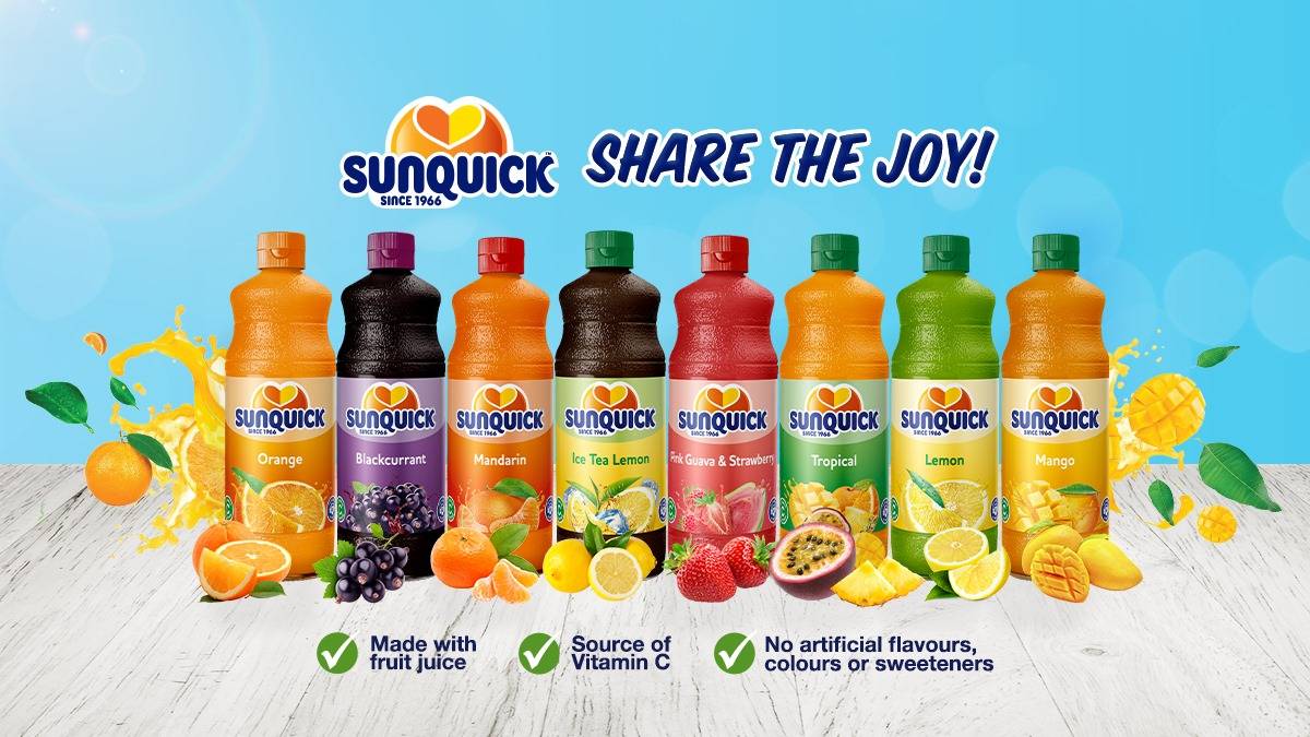 Sunquick Orange\Blackcurrant\Jambu Merah & Strawberry Fruit Drink Base ...