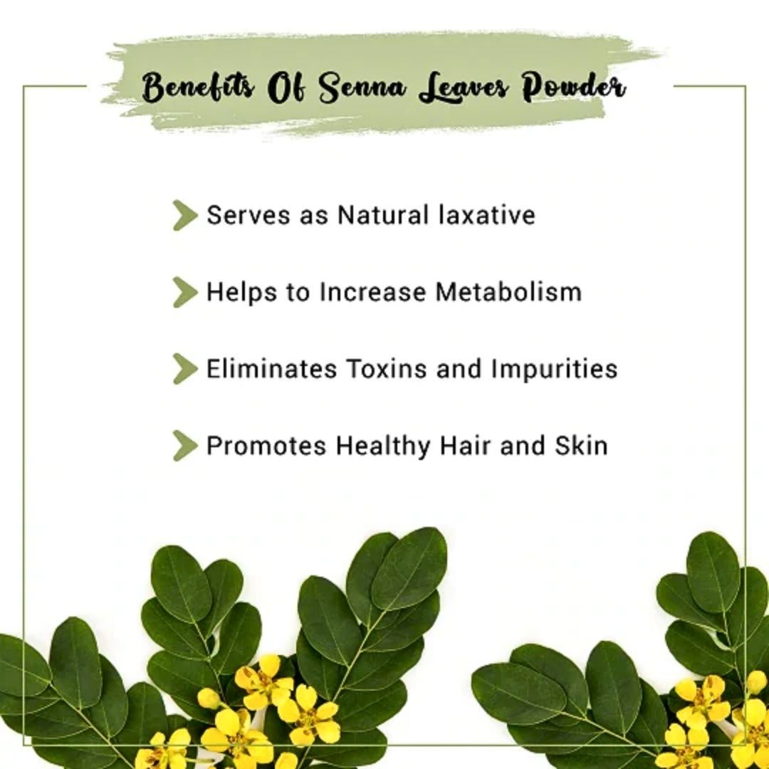 100% PURE NATURAL SENNA (SENA) LEAVE POWDER 100 GMS (Nilavarai, Teh ...