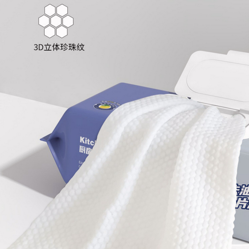【5 Pack】80 Sheets Kitchen Wipes Cleaning Wet Tissue For Kitchen Strong ...