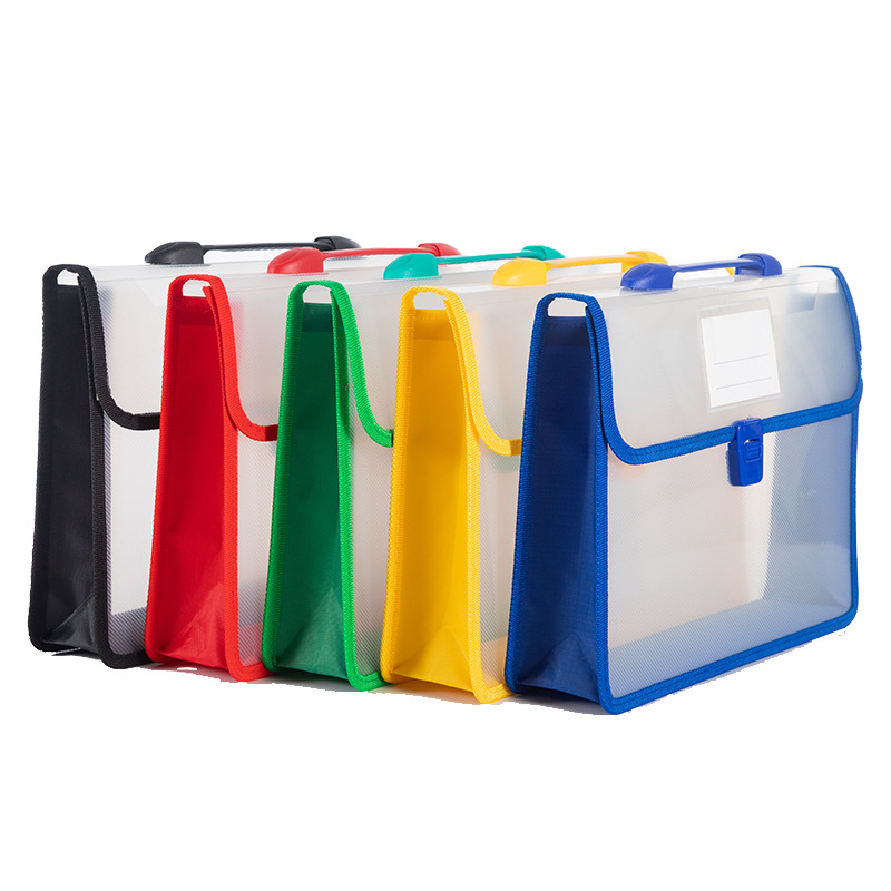 A4 Size Expanding File with Handle / A4 Size Document File Bag with ...