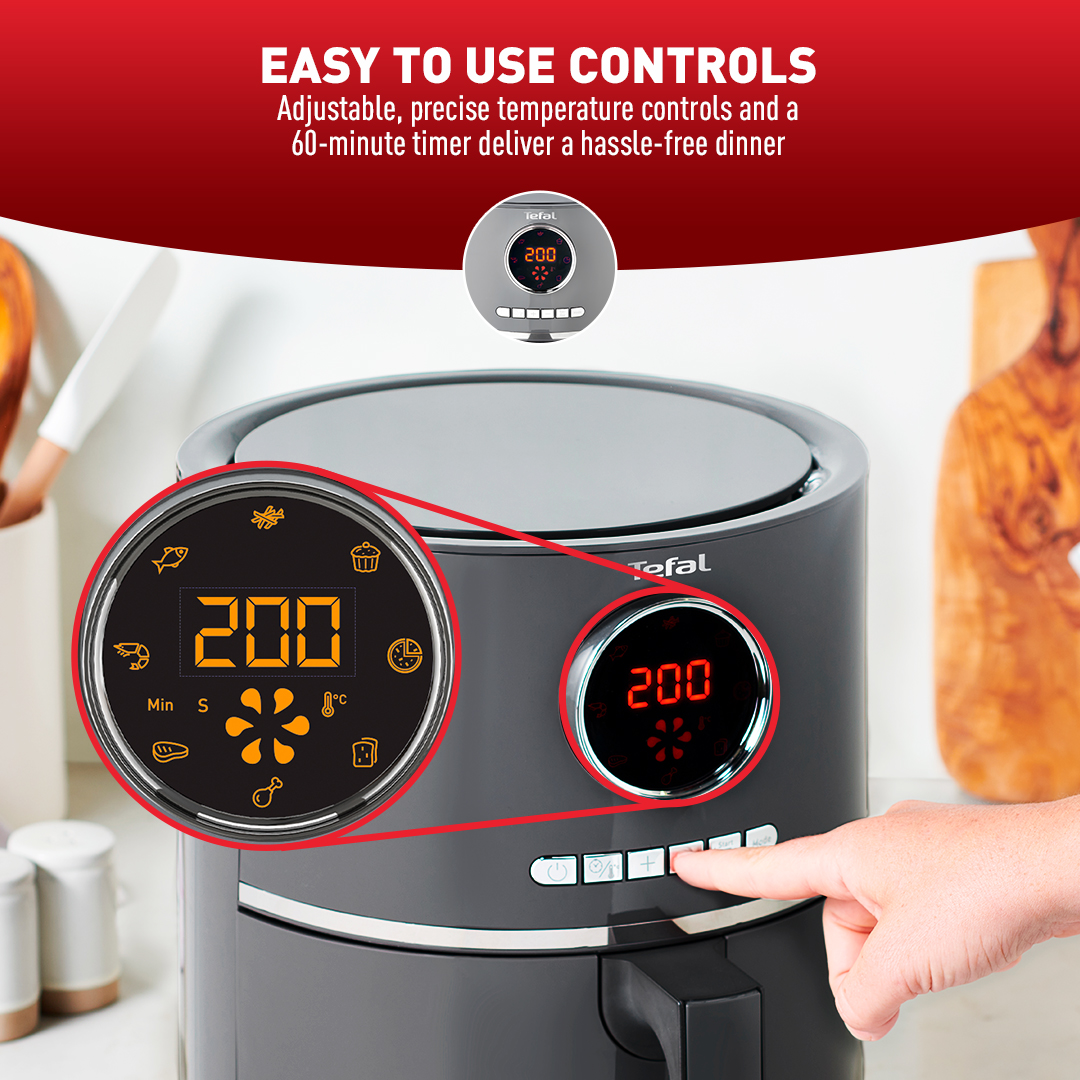 [NEW] Tefal Ultra Fry Healthy Air Fryer (4.2L) Digital Air Fryer EY111B 空氣炸鍋 Penggoreng Udara ...