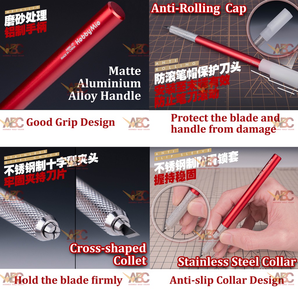 (HobbyMio) Etched Metal Plate - AT001 0.3 0.4 0.5mm Engrave Etching Detail Gundam Groove Modify ...