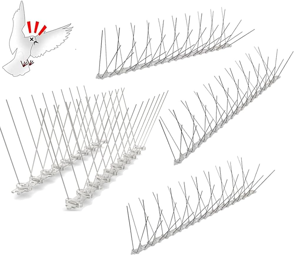 Wenbo Anti-Bird Thorn Bird Repellent Garden Bird Chaser Stainless Steel ...
