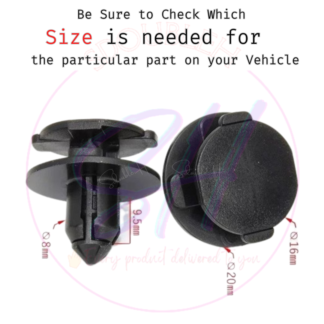 10 PCS- HA 244 Proton X70 X50 Car Engine Bay Cover Kereta Bumper Clip ...