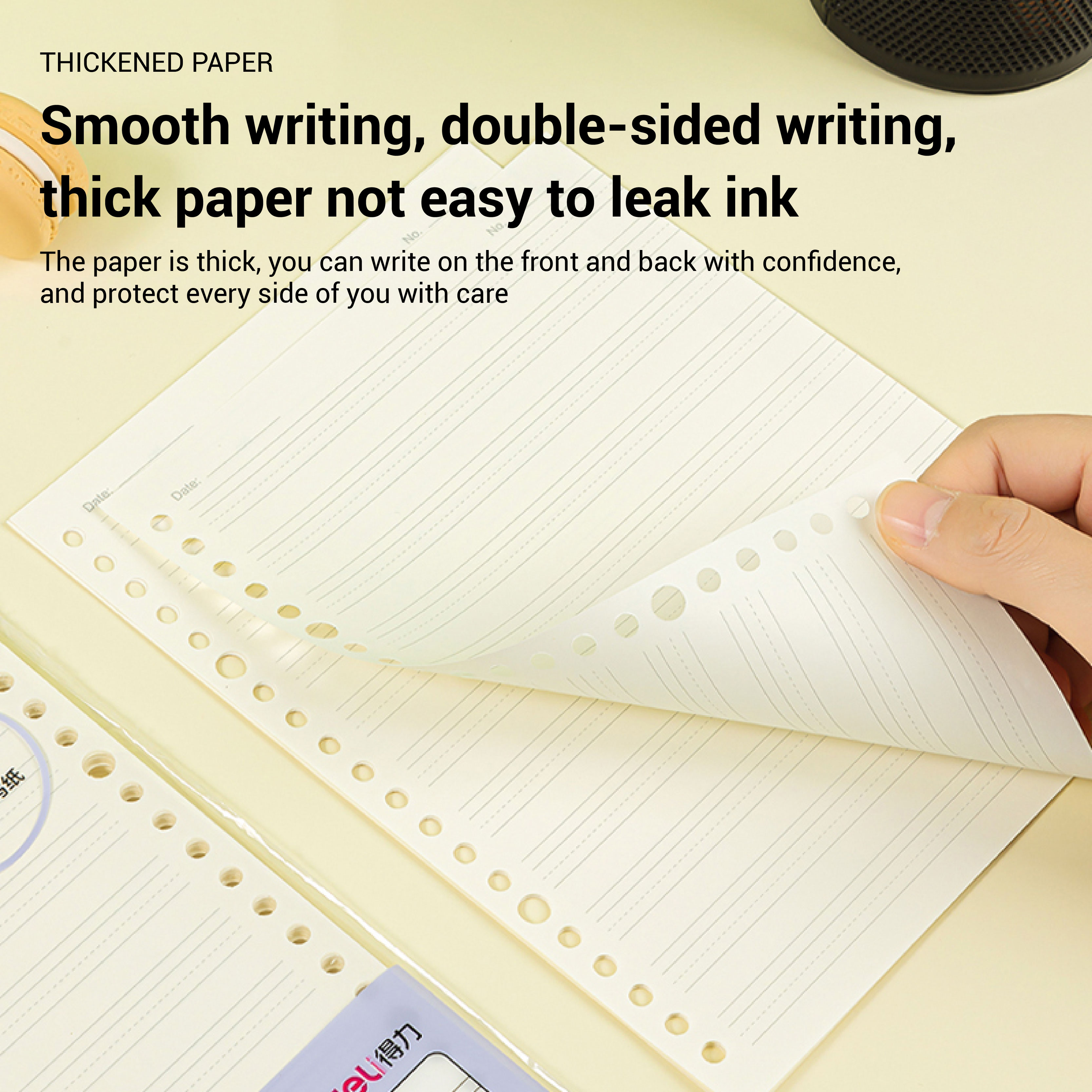 Deli Loose Leaf Binder Notebook Refill Paper A5/B5 (60's x 120 Pages ...