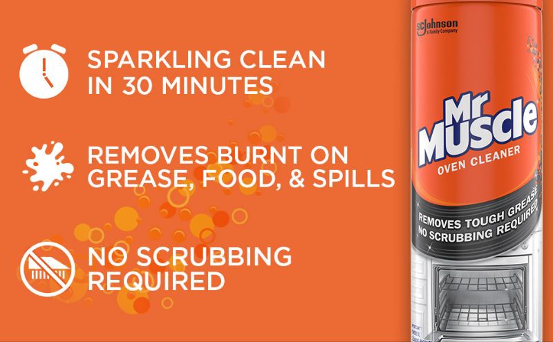 🇬🇧Mr Muscle Heavy Duty Oven Cleaner & Degreaser 300ml (10.14fl oz ...