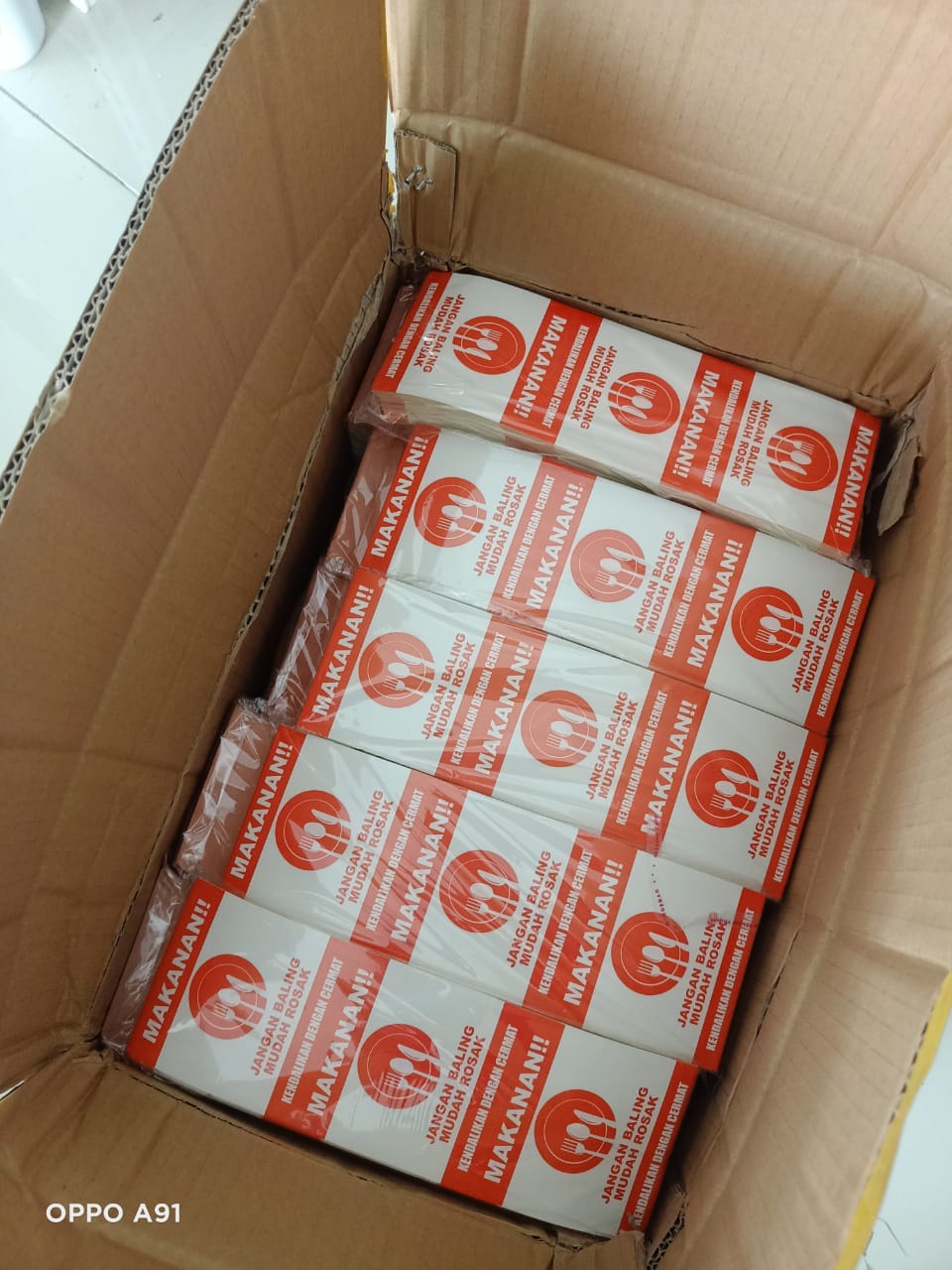 (30pcs) STICKER PARCEL Jnt Fragile Sticker, Urgent Sticker, Food ...