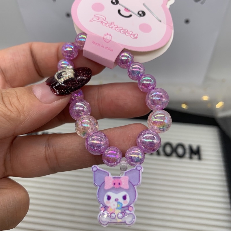 Ready Stok Acrylic Sanrio Kuromi Bracelet酷洛米手链 | Shopee Malaysia