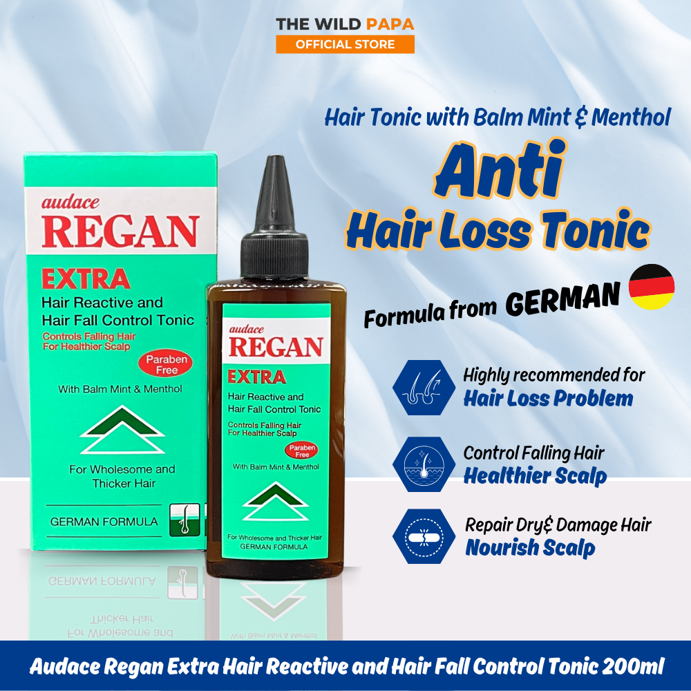 AUDACE Regan Extra Hair Reactive & Hair Fall Control Shampoo 200ml ...