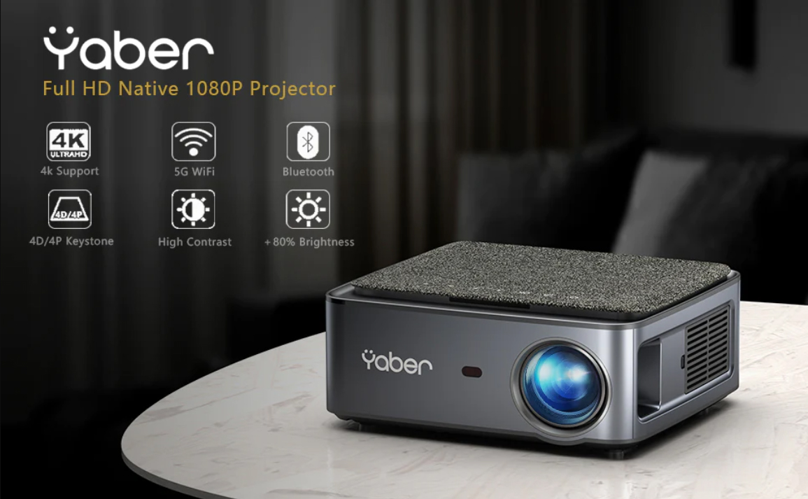 YABER Pro U6 Ultra HD Ultimate Home Cinema Projector | Shopee Malaysia