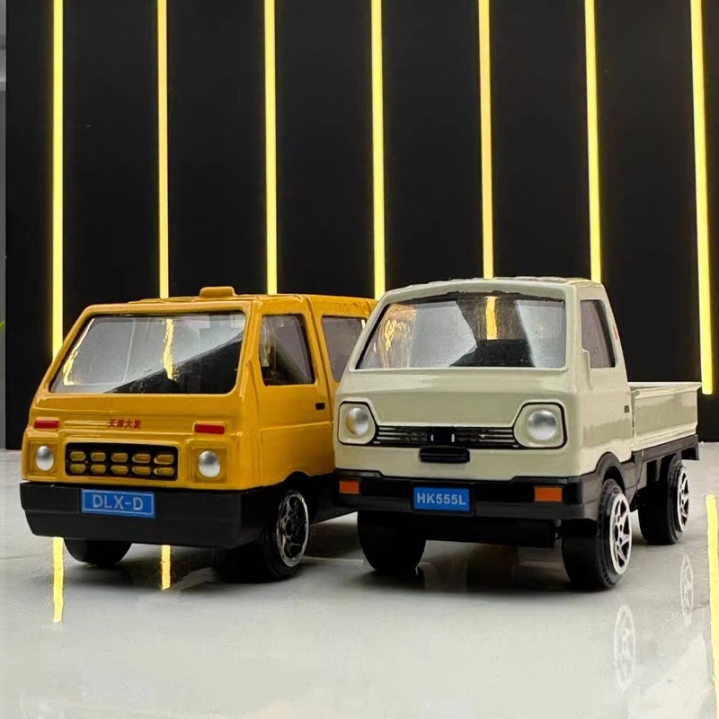 FEO 1/64 Diecast Car Model Keychain Ae86 G63 Alphard jimny Van Truck ...
