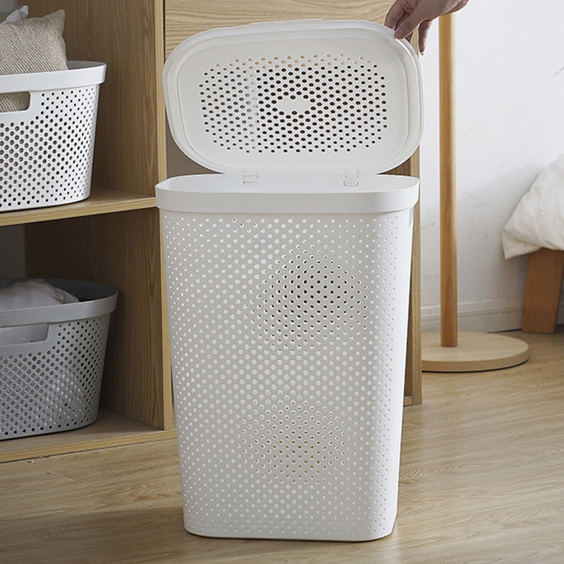 𝗚𝗢𝗢𝗗 𝗩𝗘𝗡𝗧𝗜𝗟𝗔𝗧𝗜𝗢𝗡 》Stackable Hollow Laundry Basket Large Capacity ...