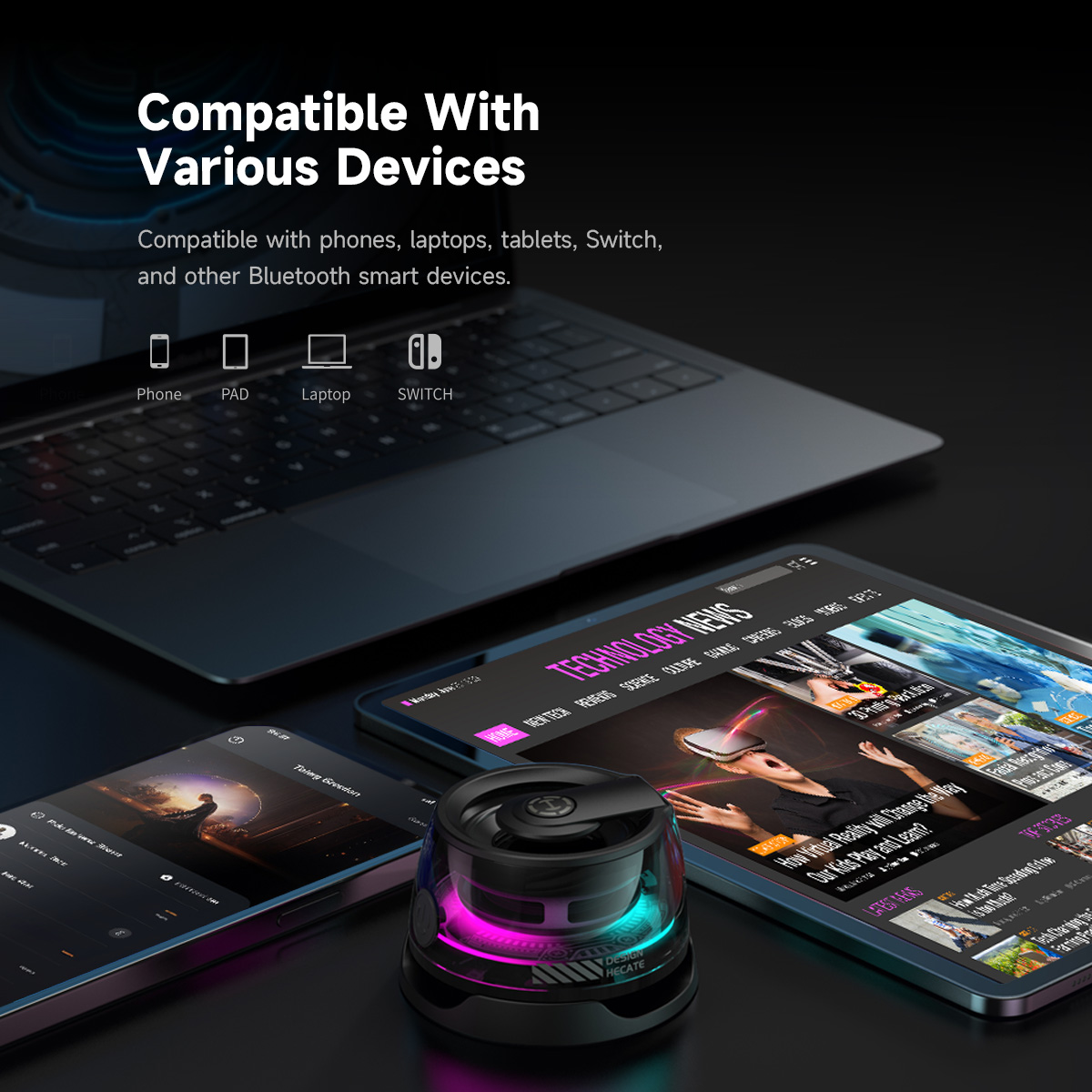 Edifier Hecate G200 Magnetic Portable Bluetooth V5.3 Speaker | Shopee ...