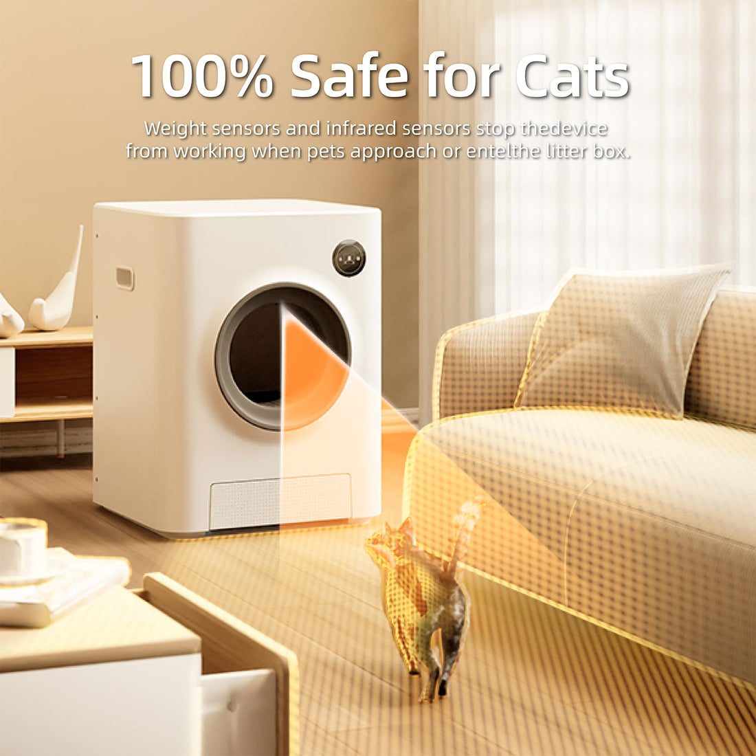 [One Year Warranty] Pet Marvel Automatic Cat Litter Box Bekas Tandas ...