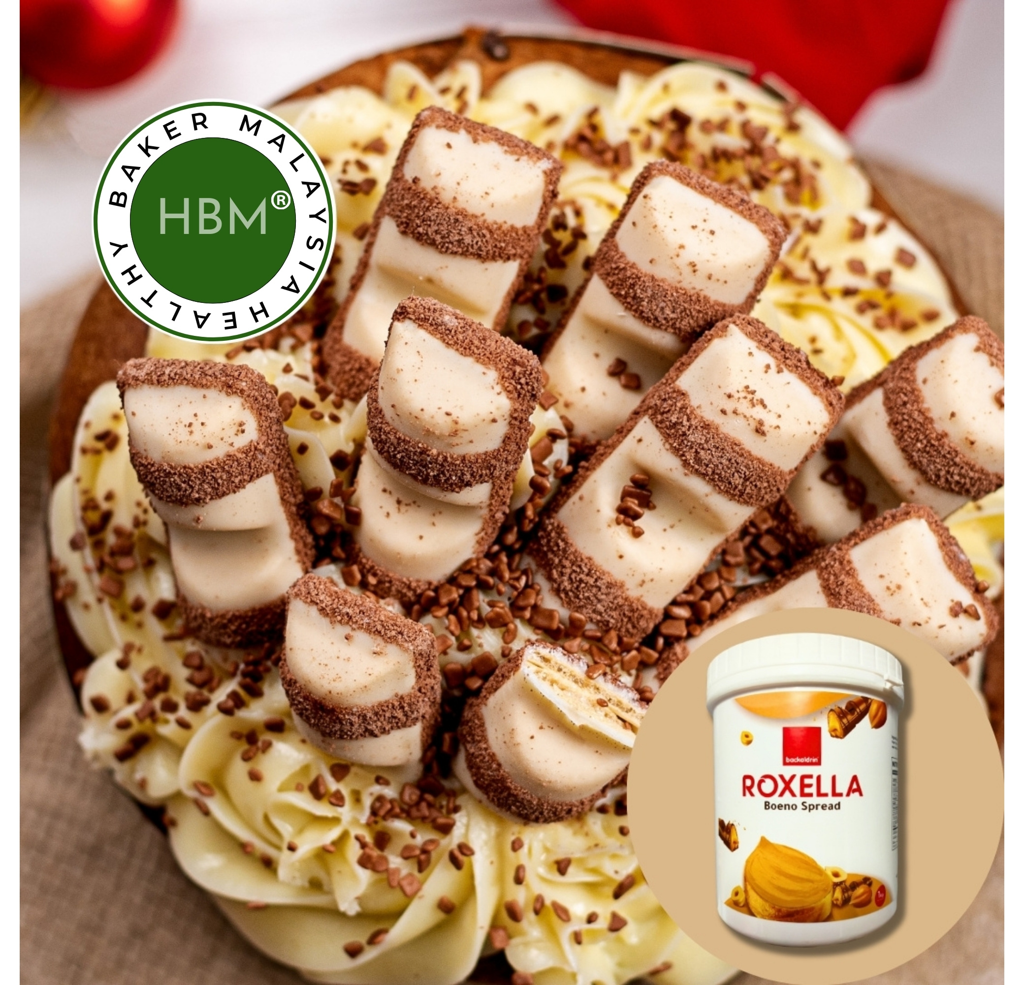 Backaldrin Roxella Boeno Spread 1KG / Kinder Bueno Chocolate | Shopee ...