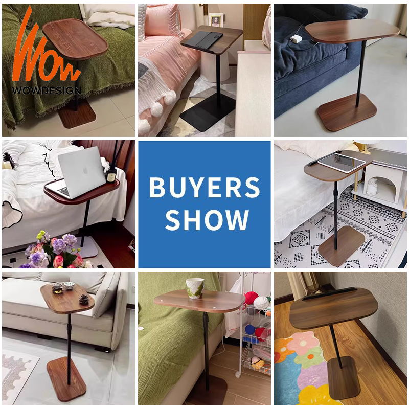 Adjustable Height Bedside Table Foldable Table Liftable Laptop Table ...