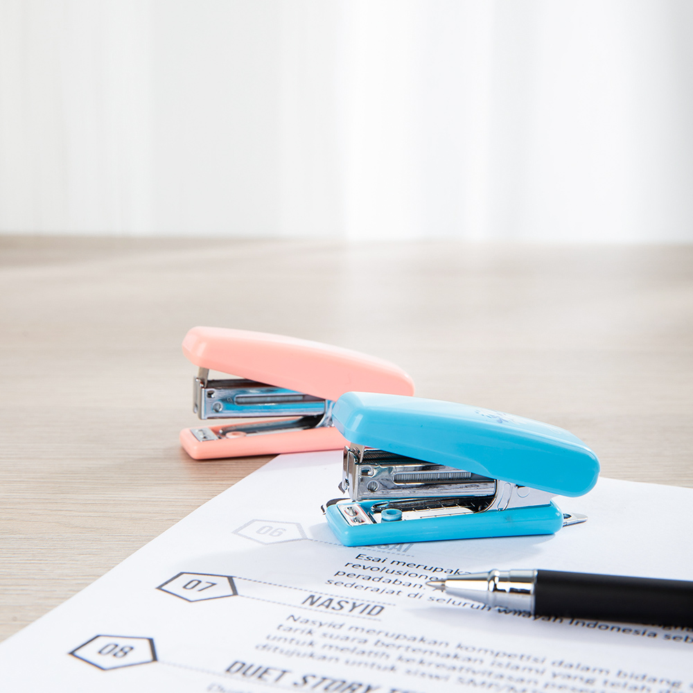 Deli Mini Stapler No.10 Aesthetic Portable Paper Binder Stationary ...