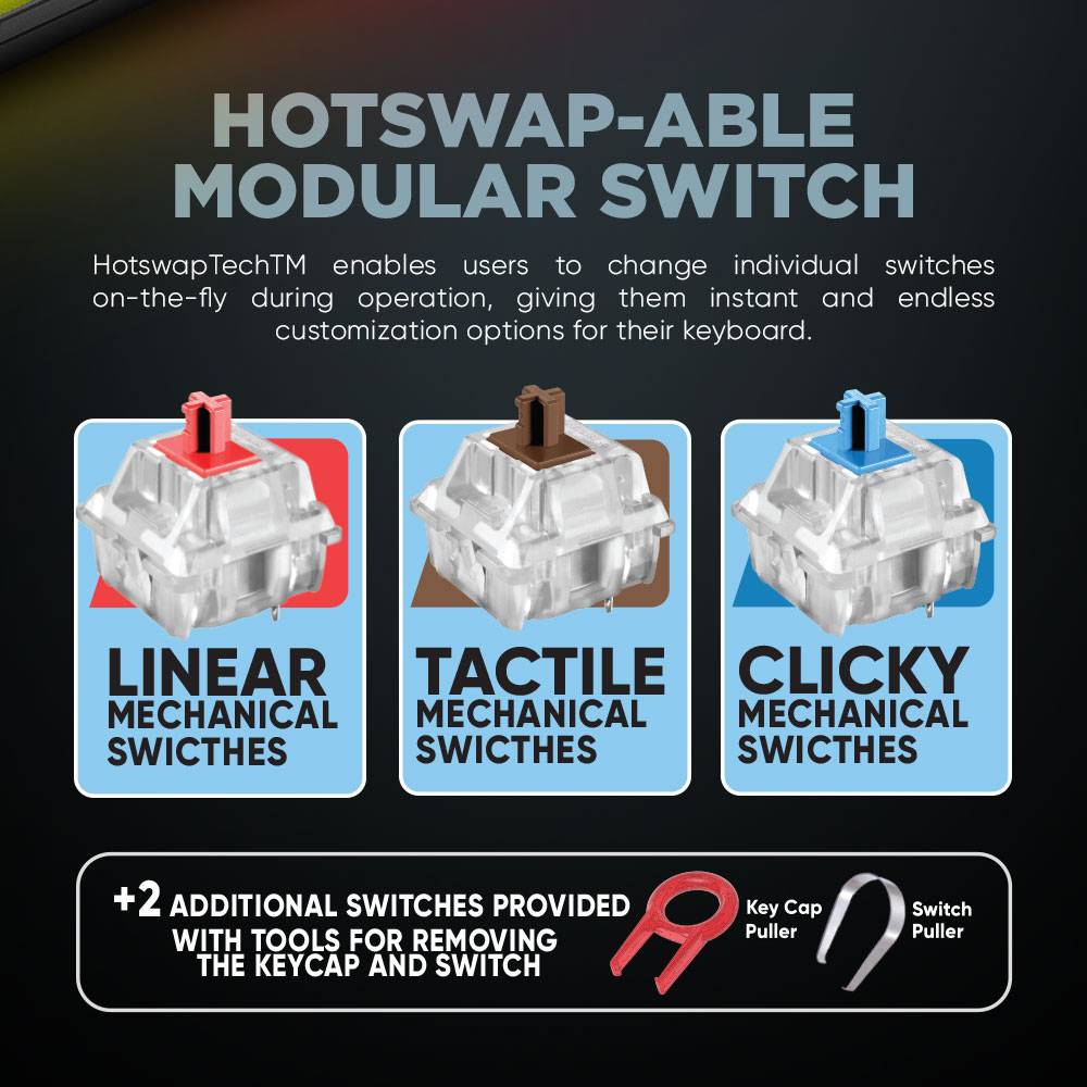 ARMAGGEDDON MKA-2C Neo Outemu Mechanical RGB 87 Keys USB Wired Keyboard ...