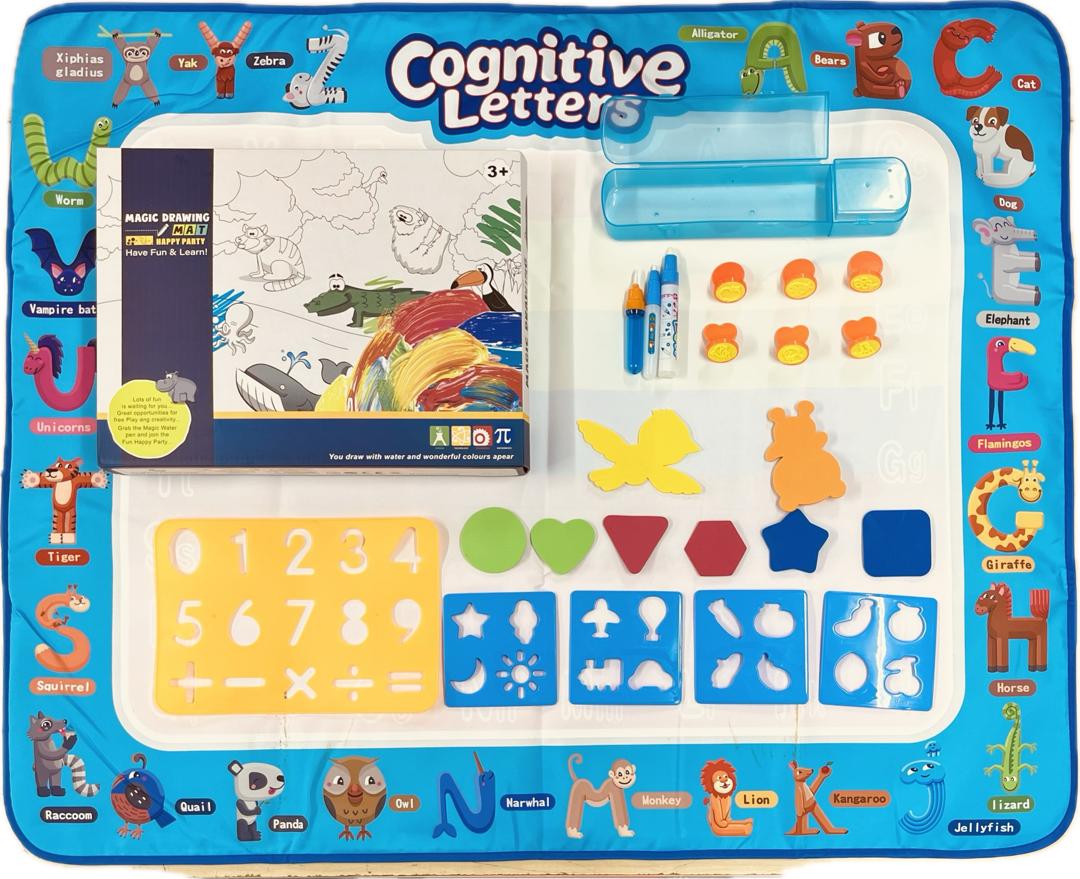 Budak Conteng Creative Aqua Magic Doodle Mat 100*80cm Extra Large Water ...