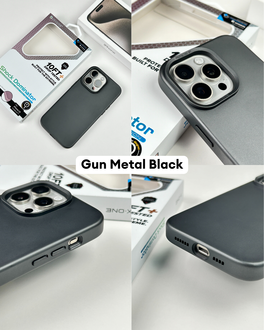 X.One Shock Dominator Magnetic Case for iPhone 16 Pro Max/16 Pro/16 ...